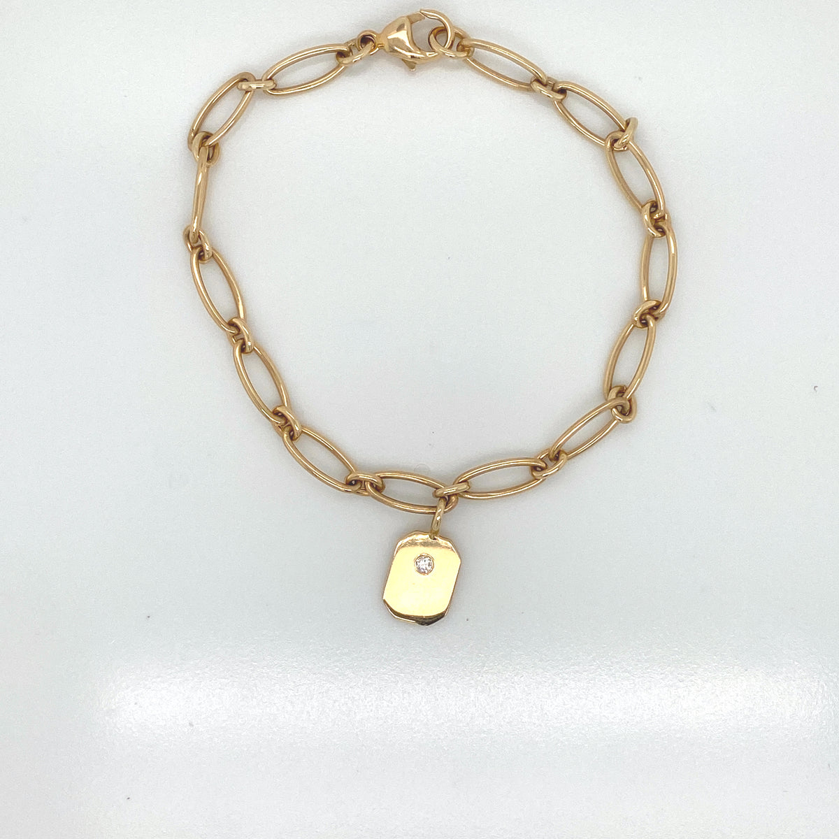 Louis Tamis & Sons Engravable Tag Bracelet – Le Joaillier Fine Jewelry